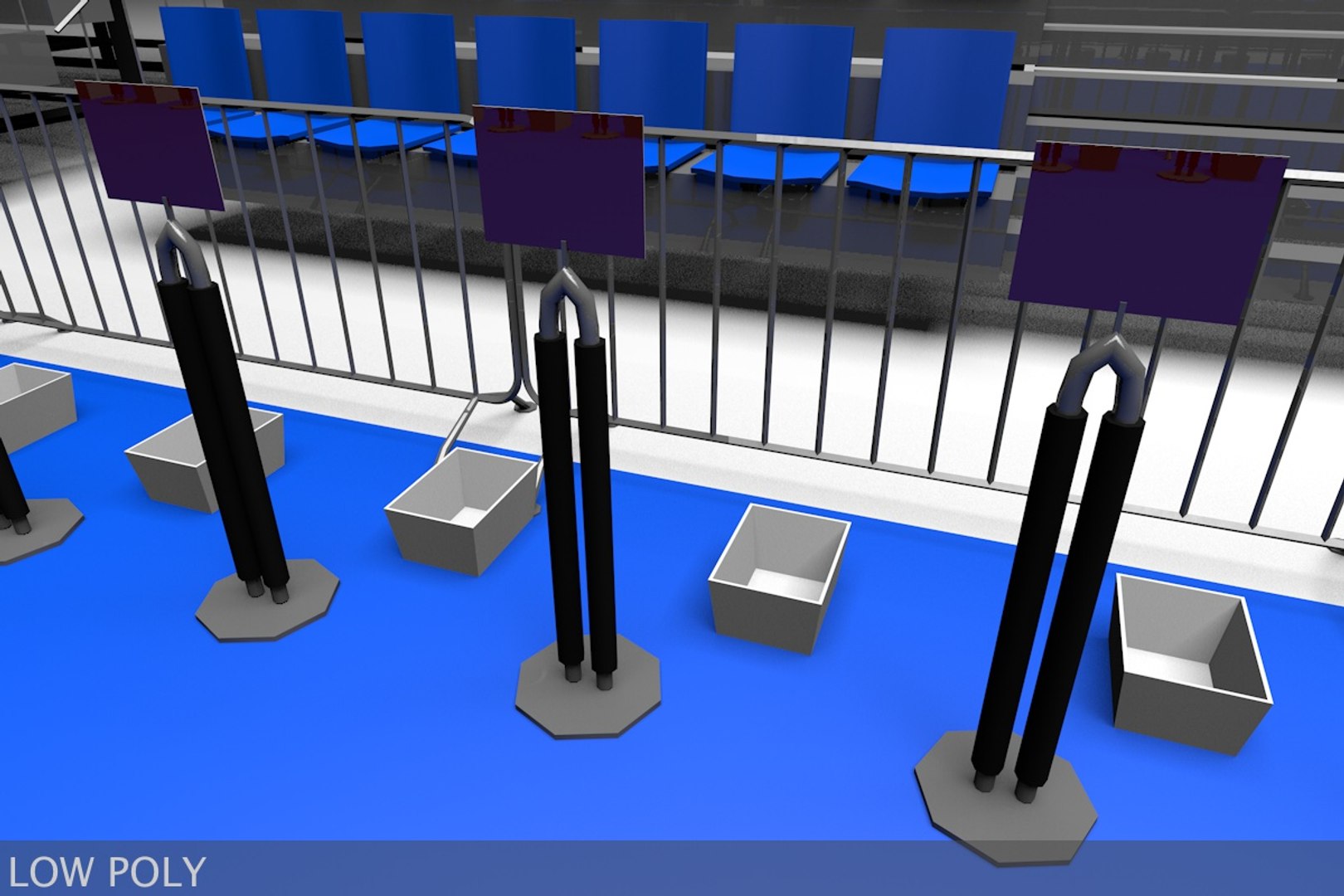 3dsmax Triathlon Transition Area