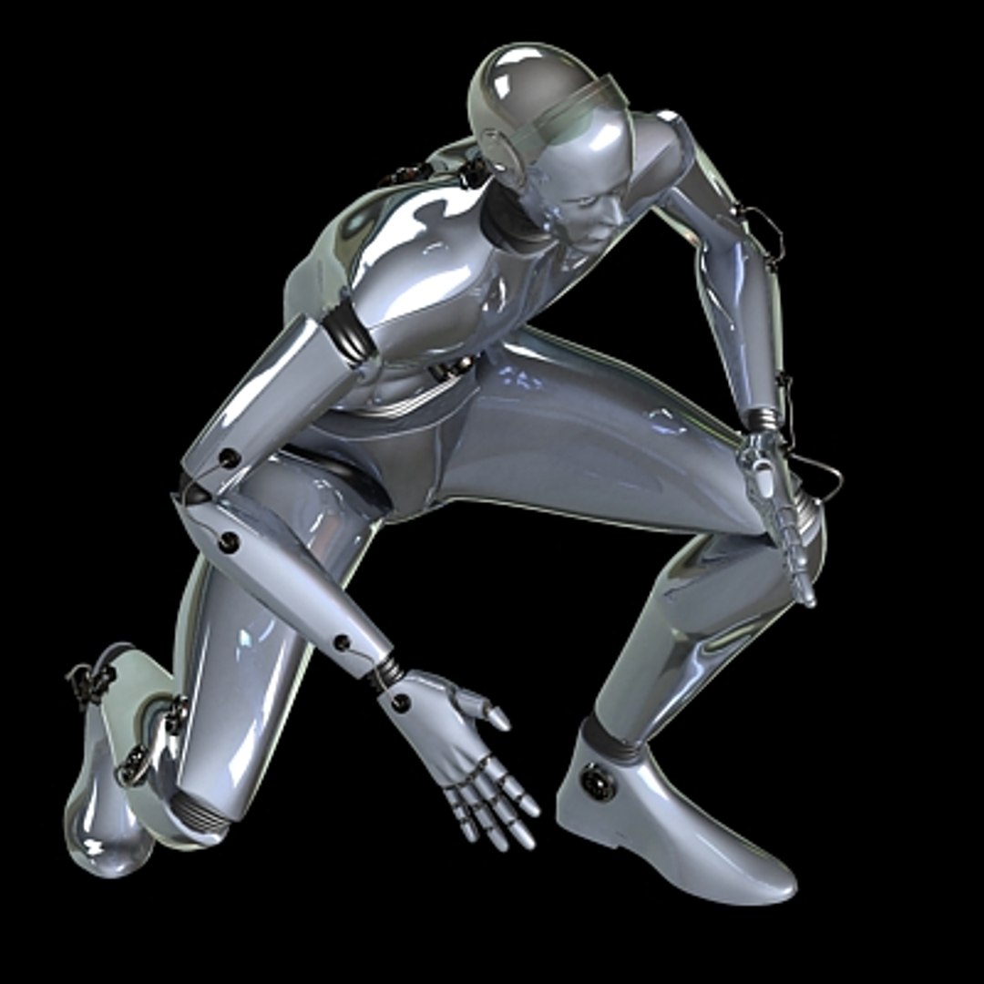 Max Robot Rigged