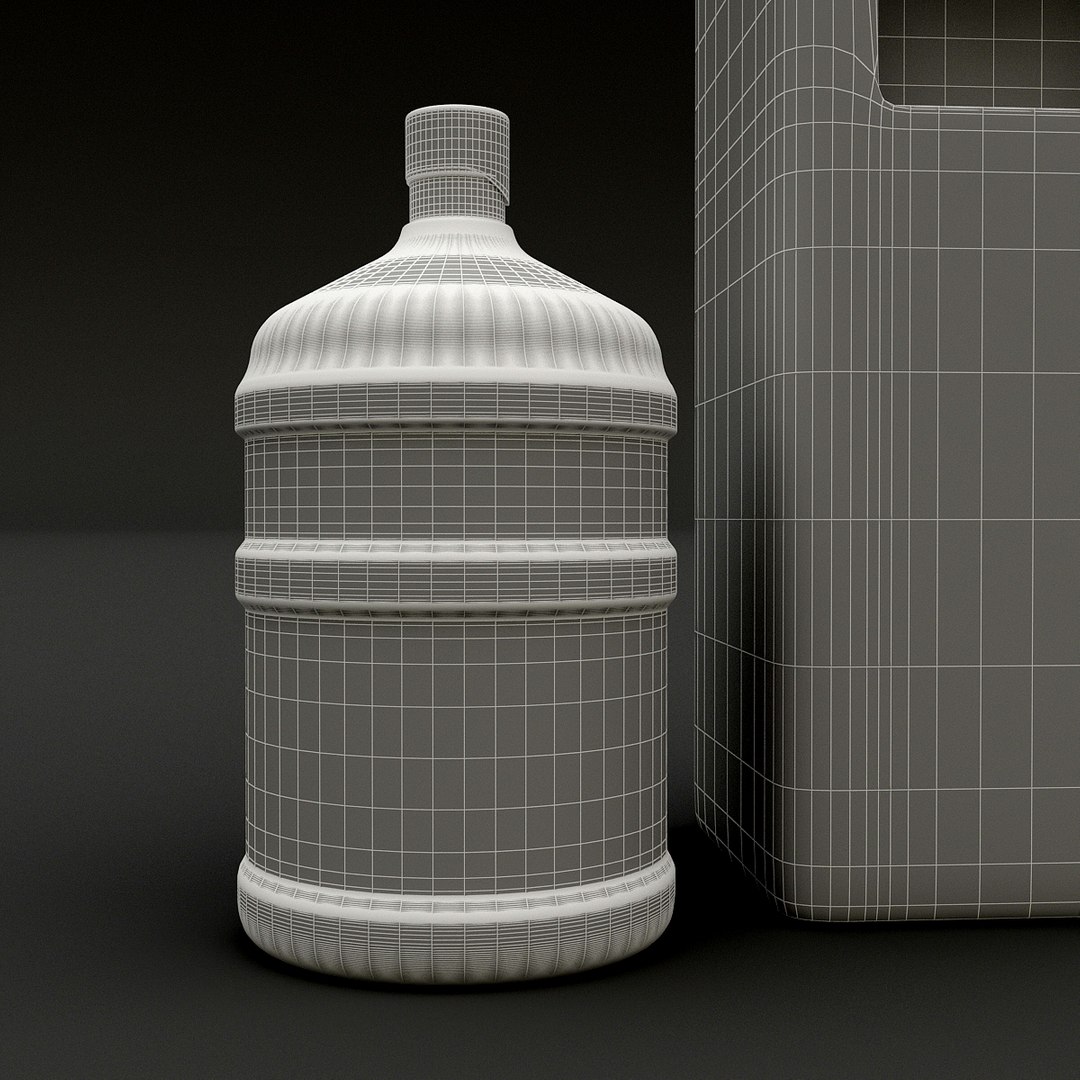 Water Dispenser 3D Model - TurboSquid 1421272
