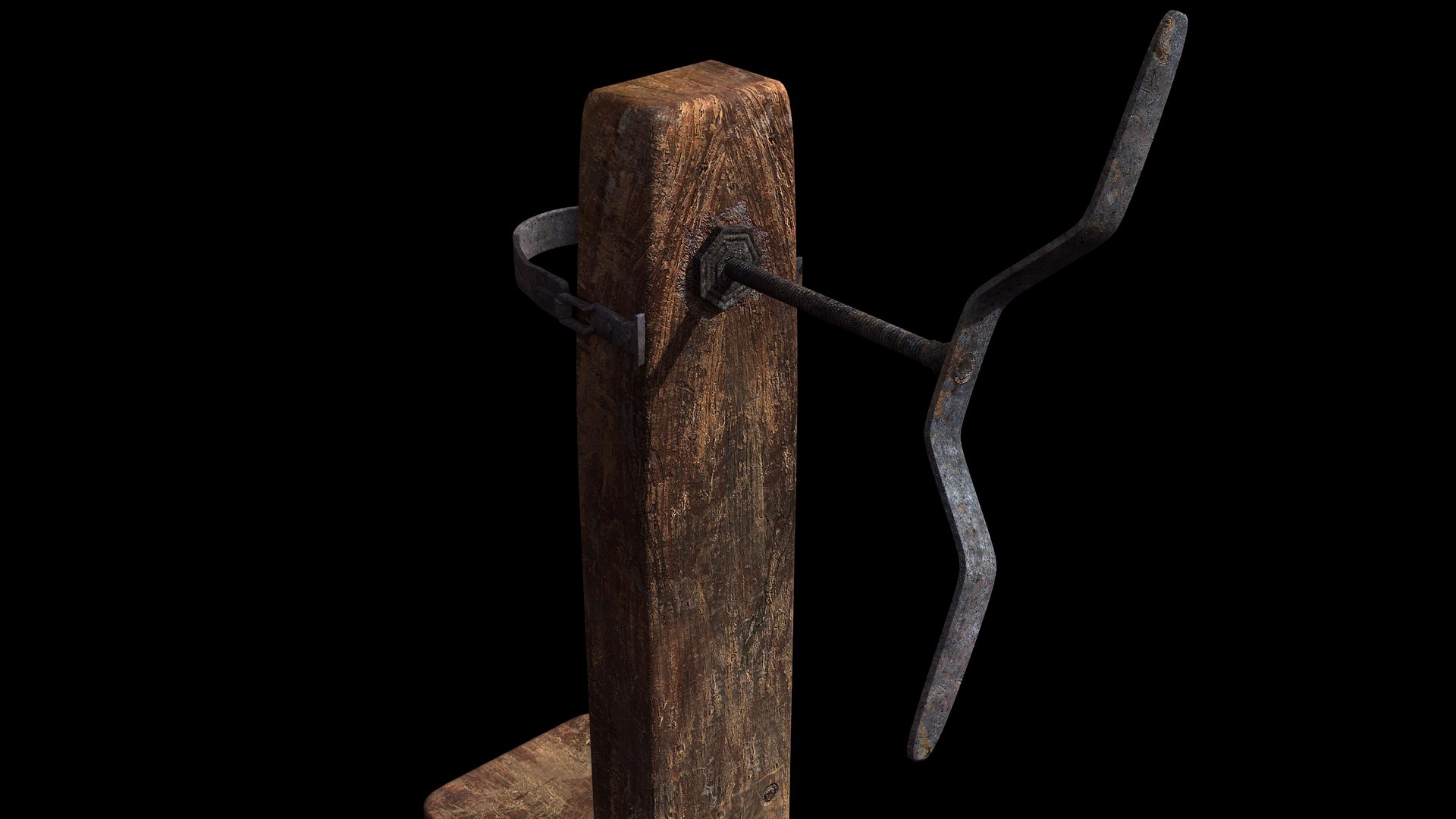 3D Garrote - TurboSquid 2322400