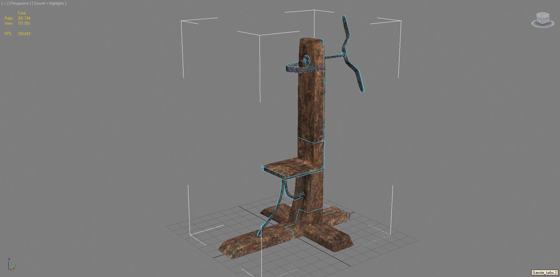 3D Garrote - TurboSquid 2322400