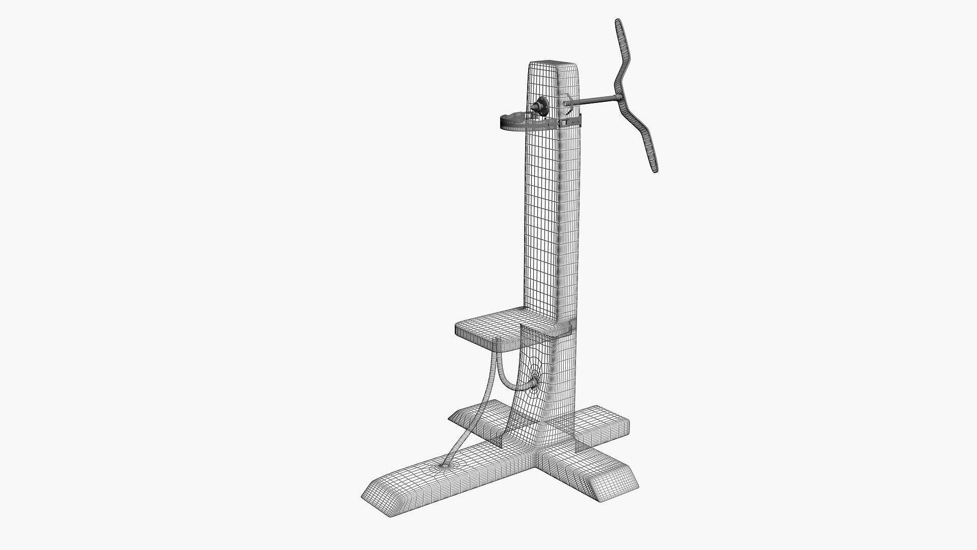 3D Garrote - TurboSquid 2322400