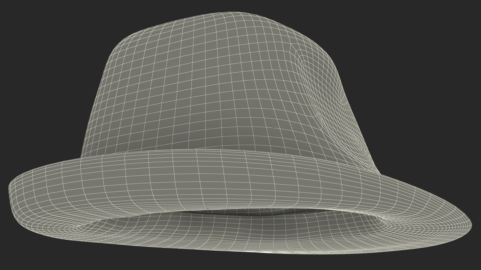 3D Royal Blue Fedora With Feathers model - TurboSquid 2148557