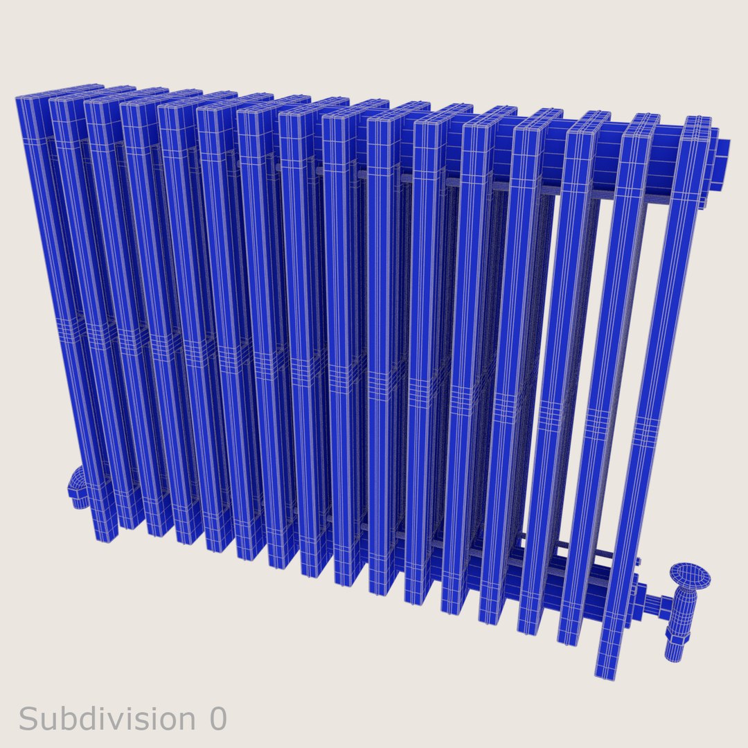 Radiator 3D Model - TurboSquid 1423112