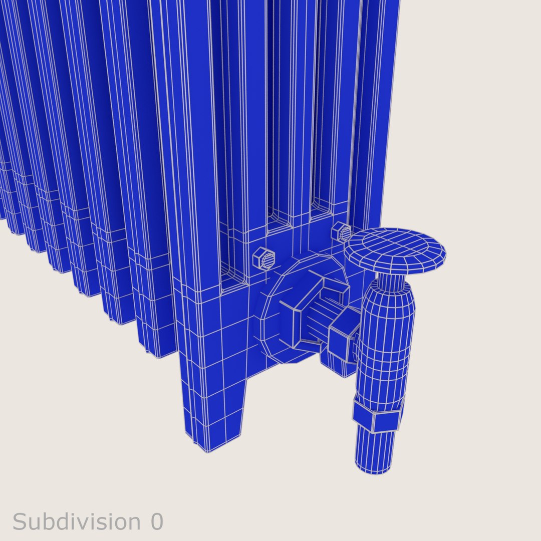 Radiator 3D Model - TurboSquid 1423112