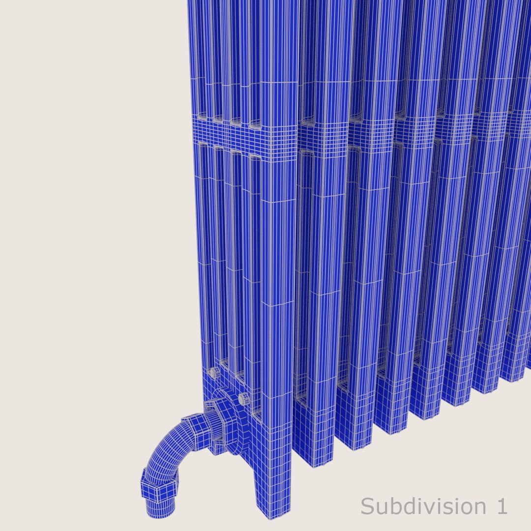 Radiator 3D Model - TurboSquid 1423112