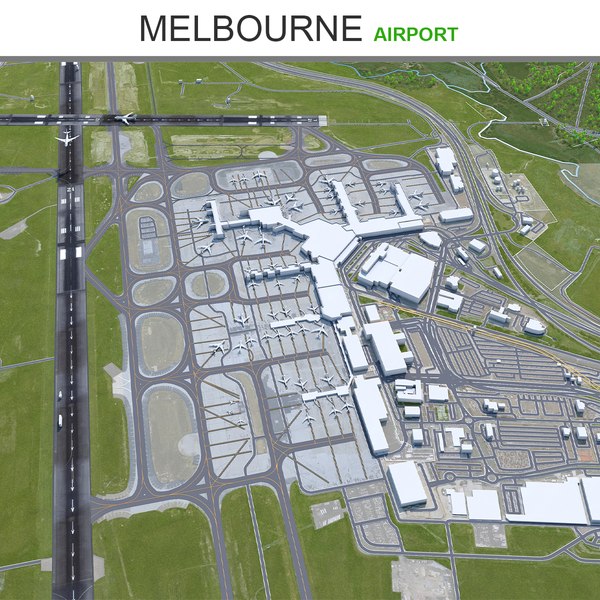 Melbourne Airport 3D 모델 - TurboSquid 2013573
