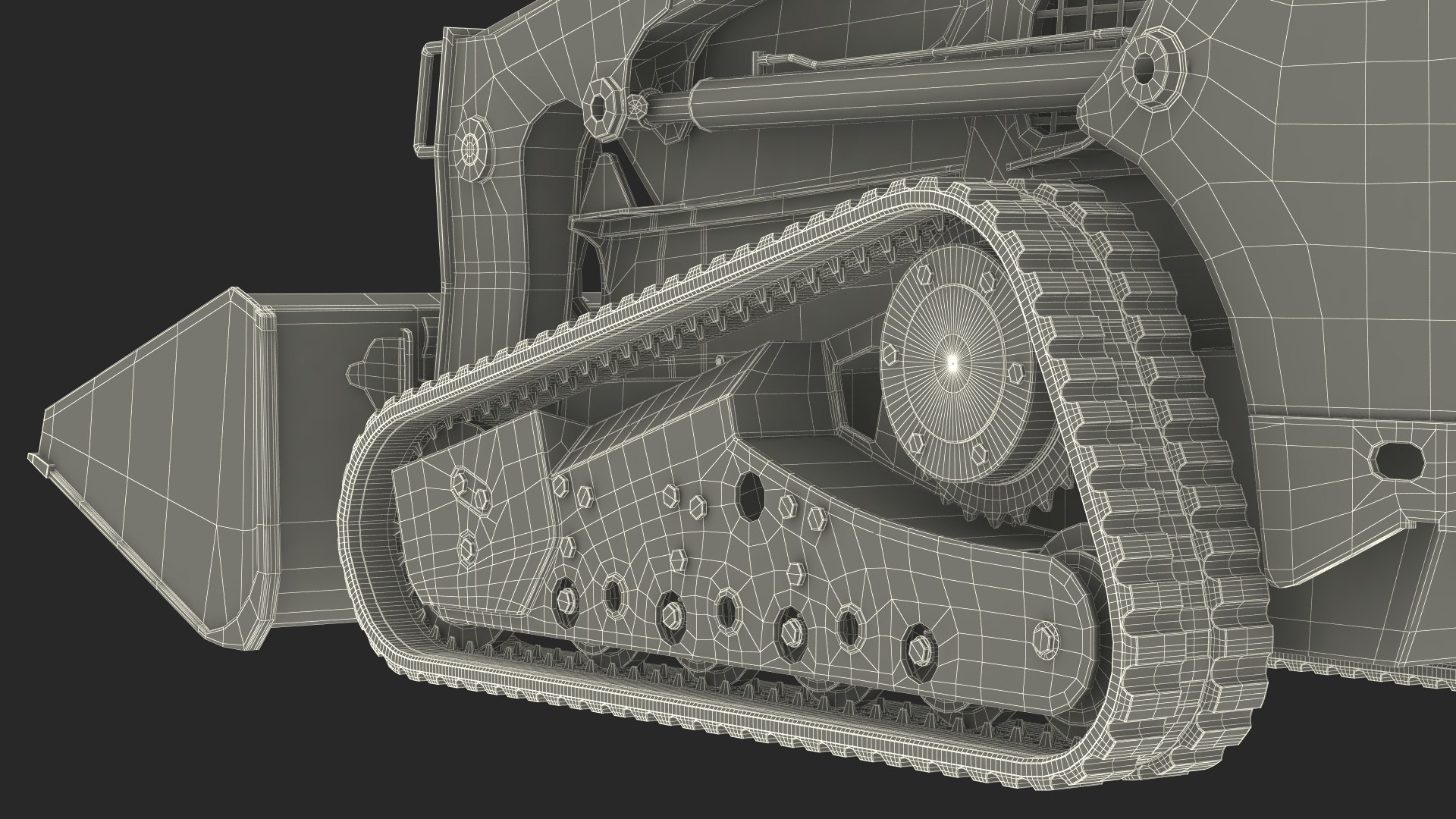 3D Skid Steer or Compact Track Loader - TurboSquid 2140069