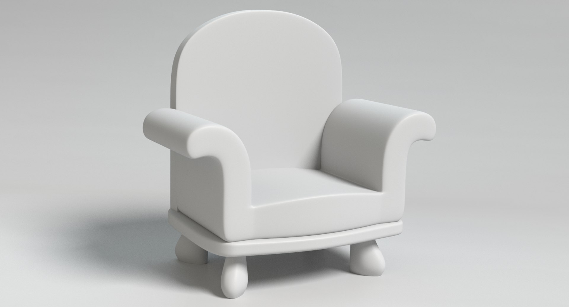 Cartoon Chair 3D Model | 1143782 | TurboSquid