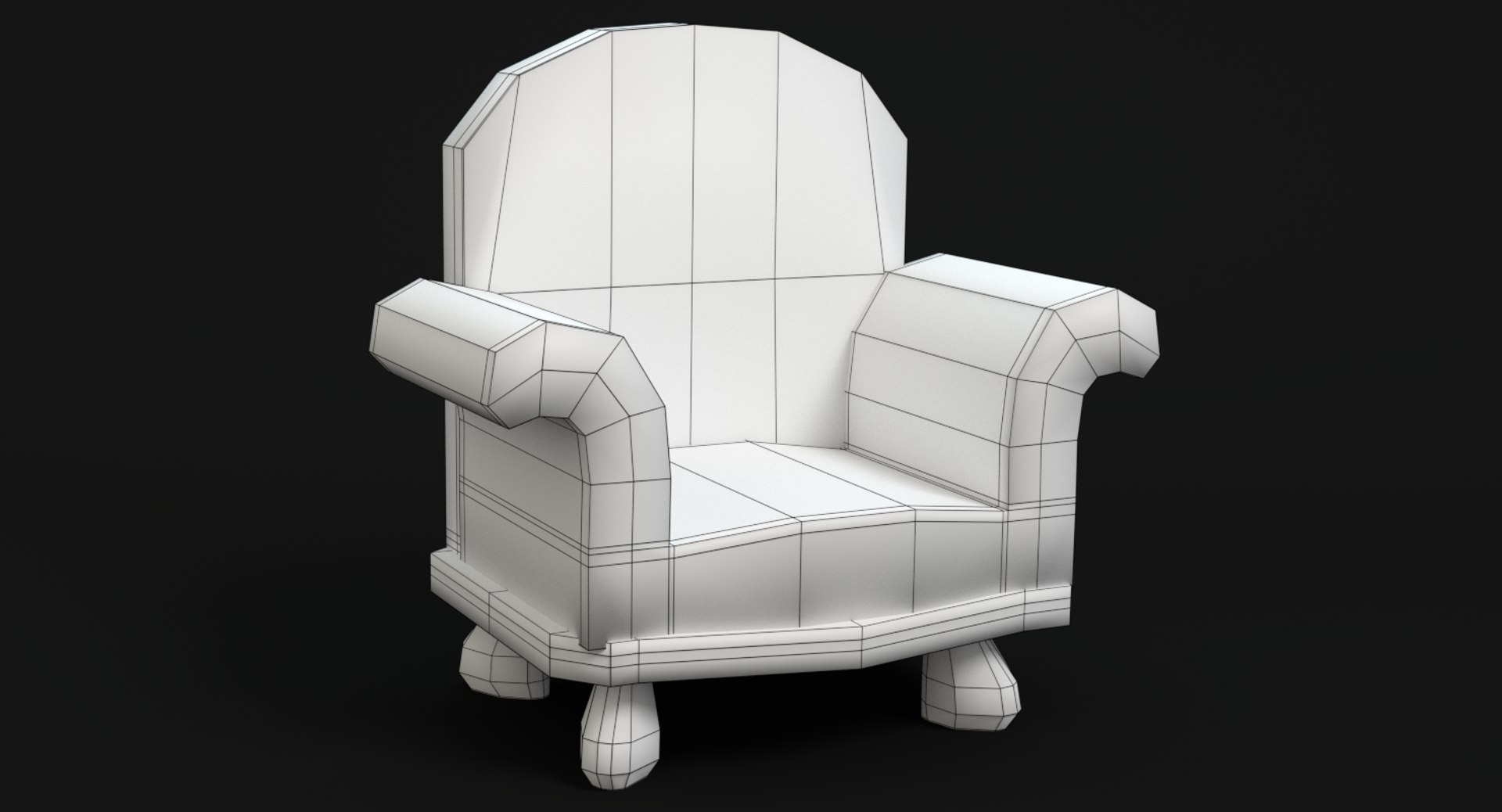 Cartoon Chair 3D Model | 1143782 | TurboSquid