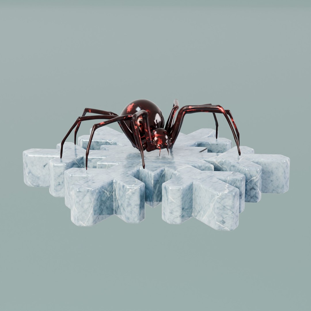 House Decoration Spider Statue 3D Model - TurboSquid 2307273
