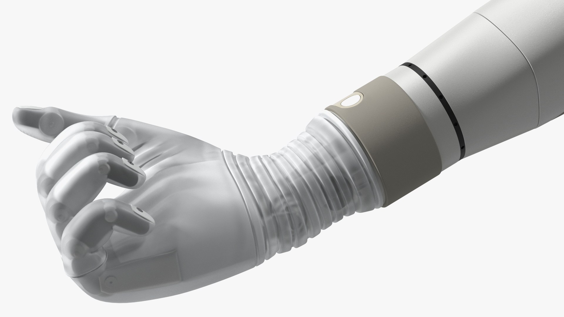 Bionic Arm With Elbow Deka Rigged Model - TurboSquid 2065270