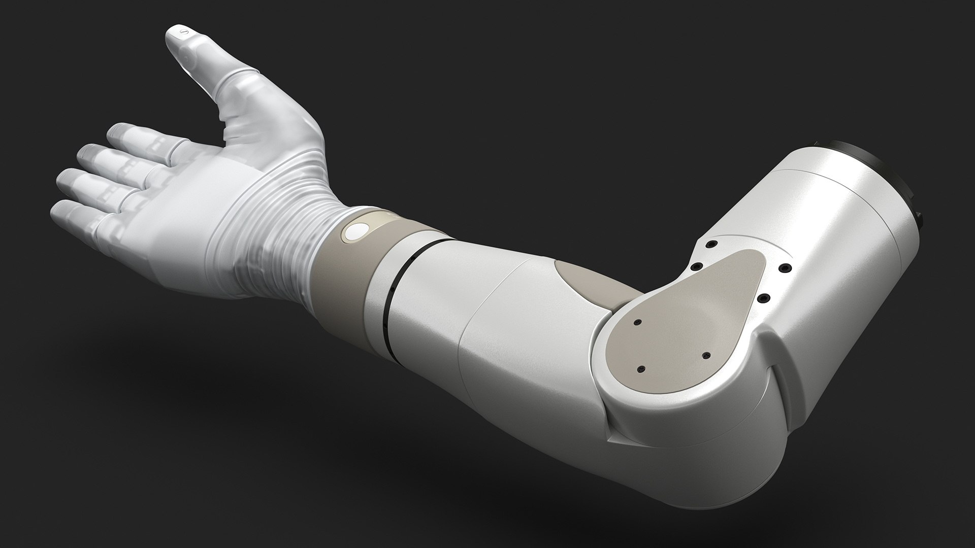 Bionic Arm With Elbow Deka Rigged Model - TurboSquid 2065270