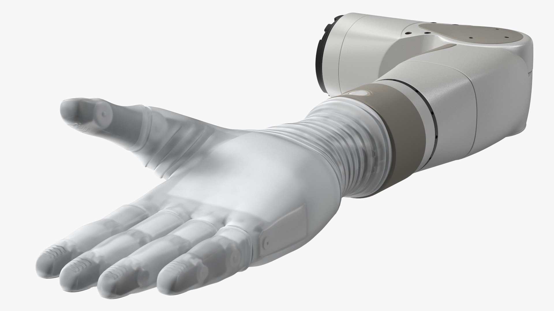 Bionic Arm With Elbow Deka Rigged Model - TurboSquid 2065270