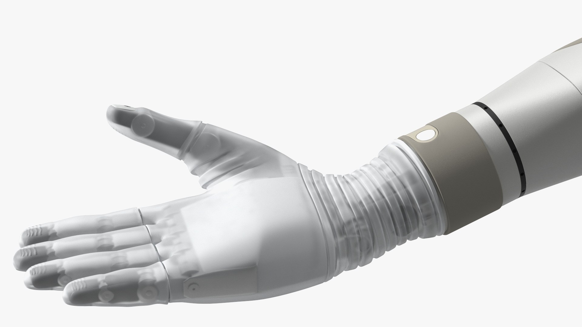 Bionic Arm With Elbow Deka Rigged Model - TurboSquid 2065270