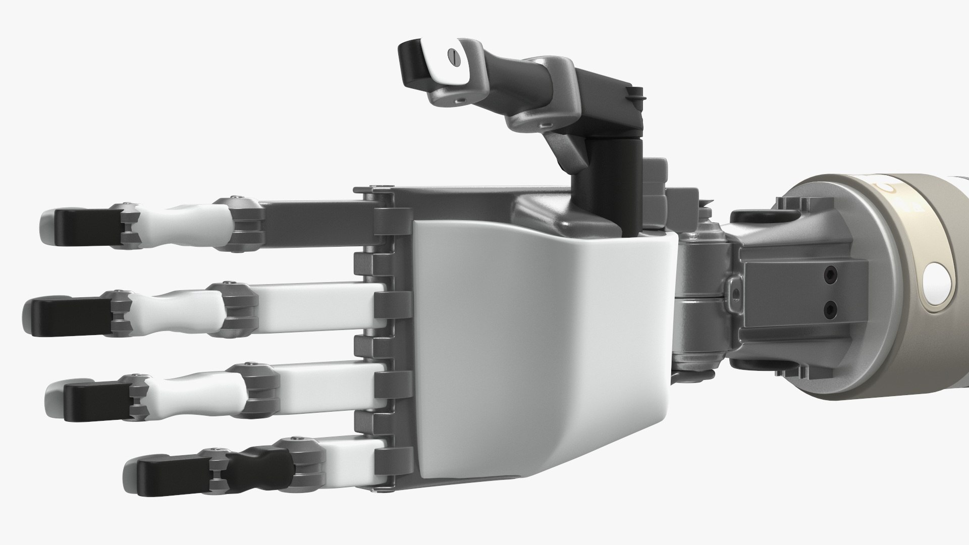 Bionic Arm with Elbow Deka Rigged model - TurboSquid 2065270