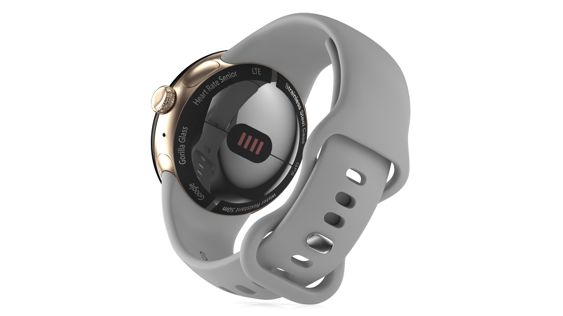 3D Google Pixel Watch Gold - TurboSquid 2101154