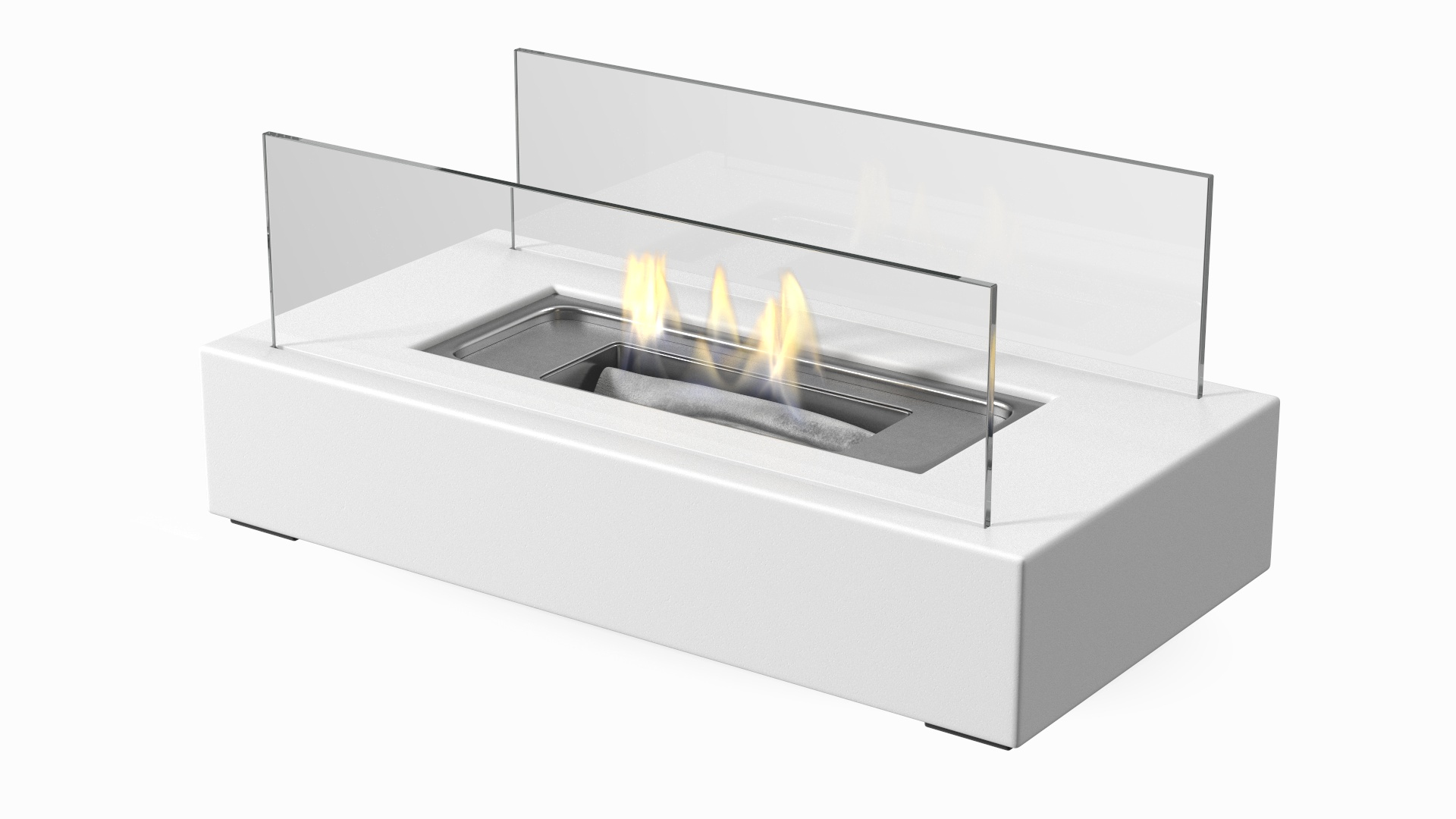 3D Bio Ethanol Burner White Model - TurboSquid 2216629