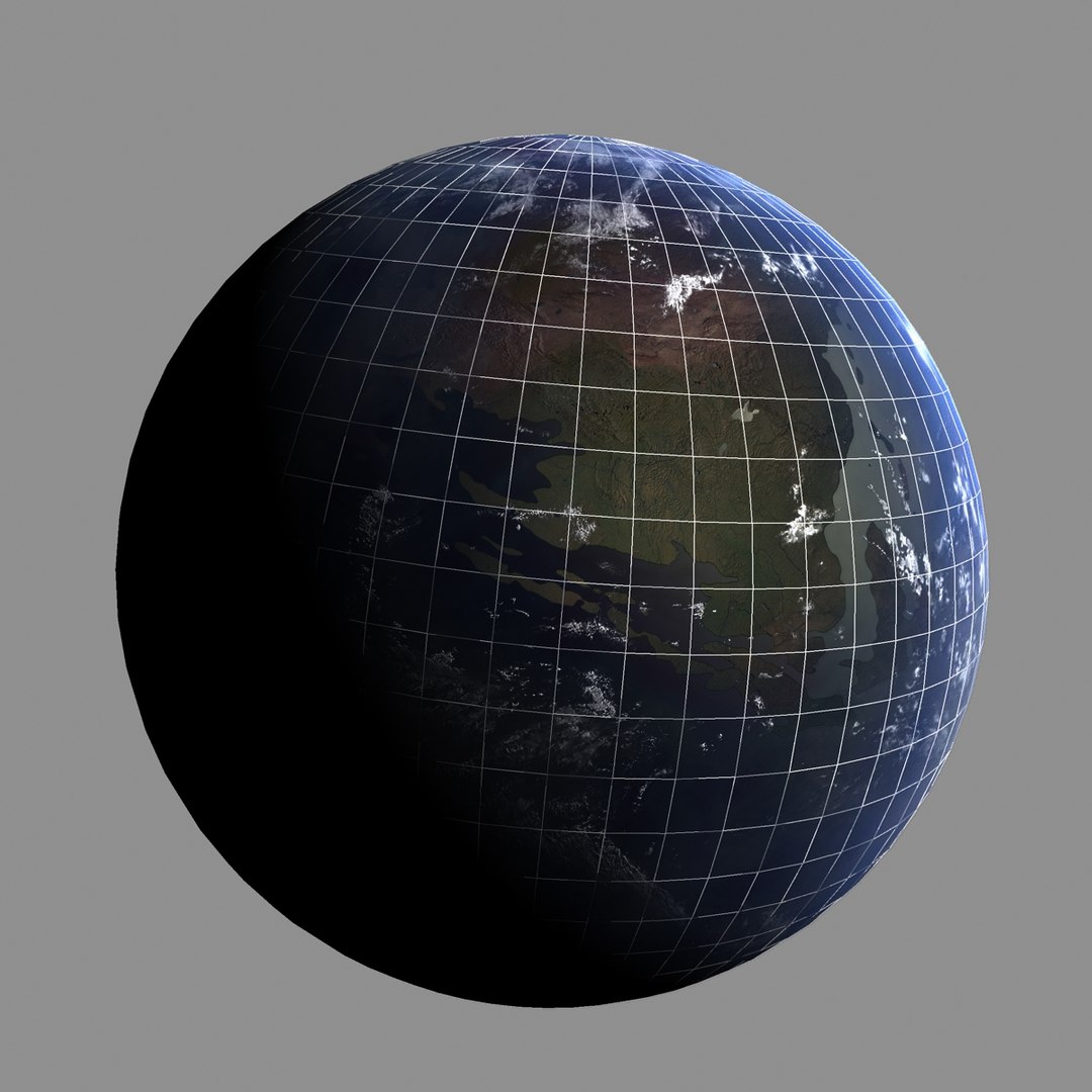 3d Cretaceous Earth Early Model