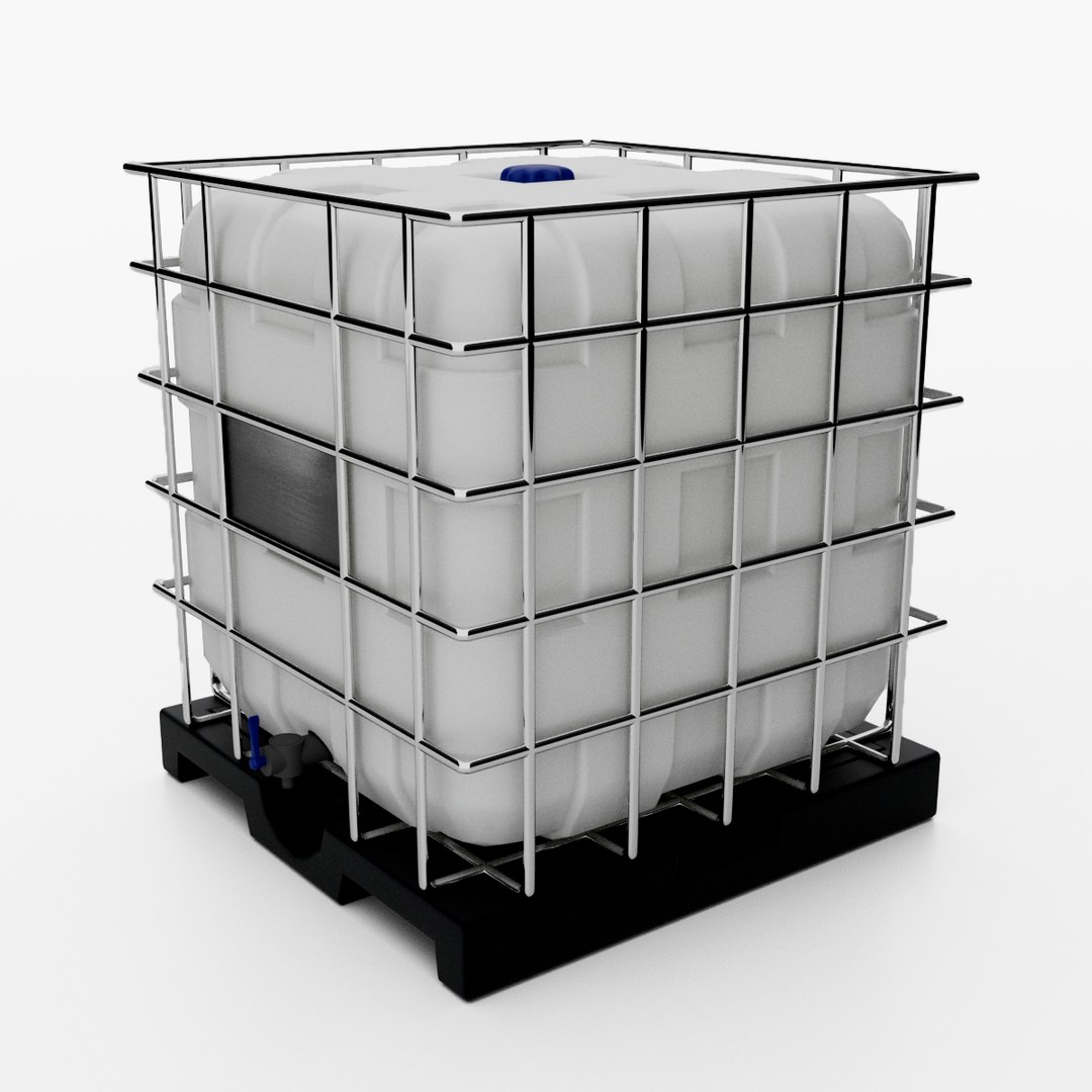 IBC water container 3D - TurboSquid 1900604