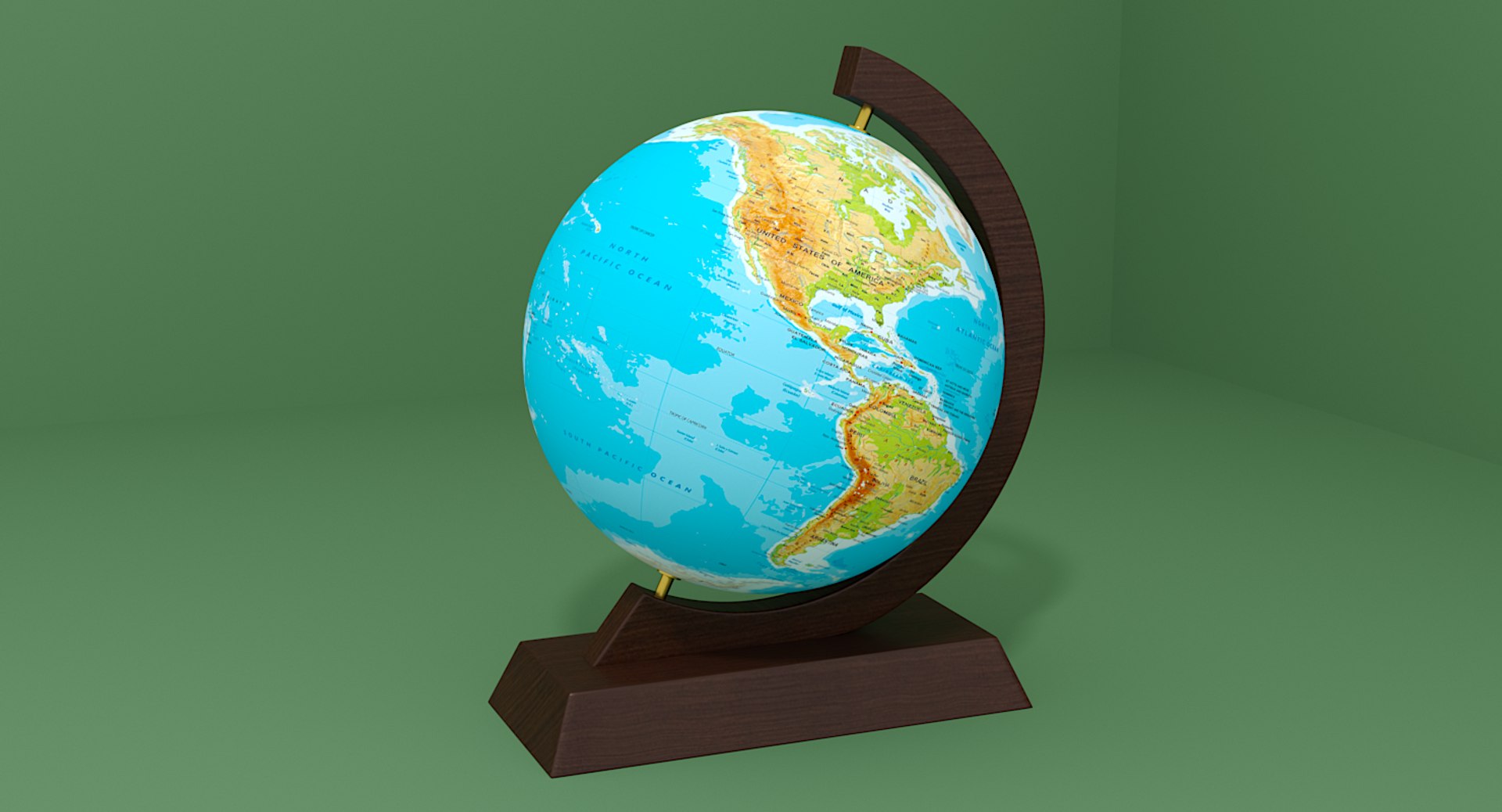 3D World Globe Model - TurboSquid 1227142