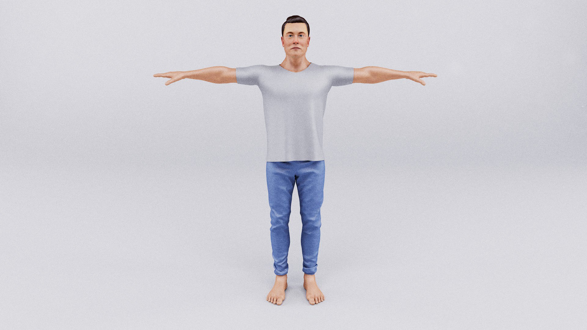 modelo 3d Elon Musk - Human Body and Face - TurboSquid 1972315