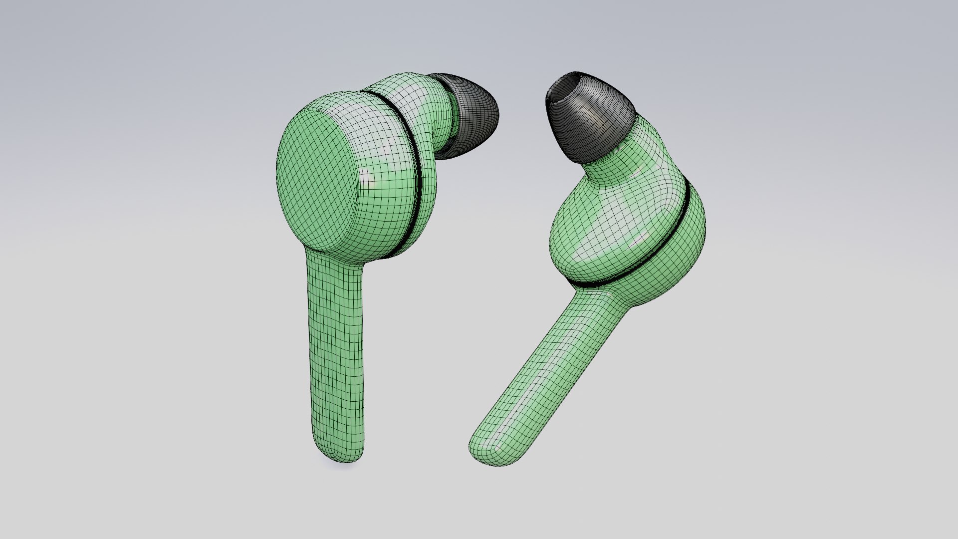 3D Wireless Earbuds 3D Model Model - TurboSquid 2224846