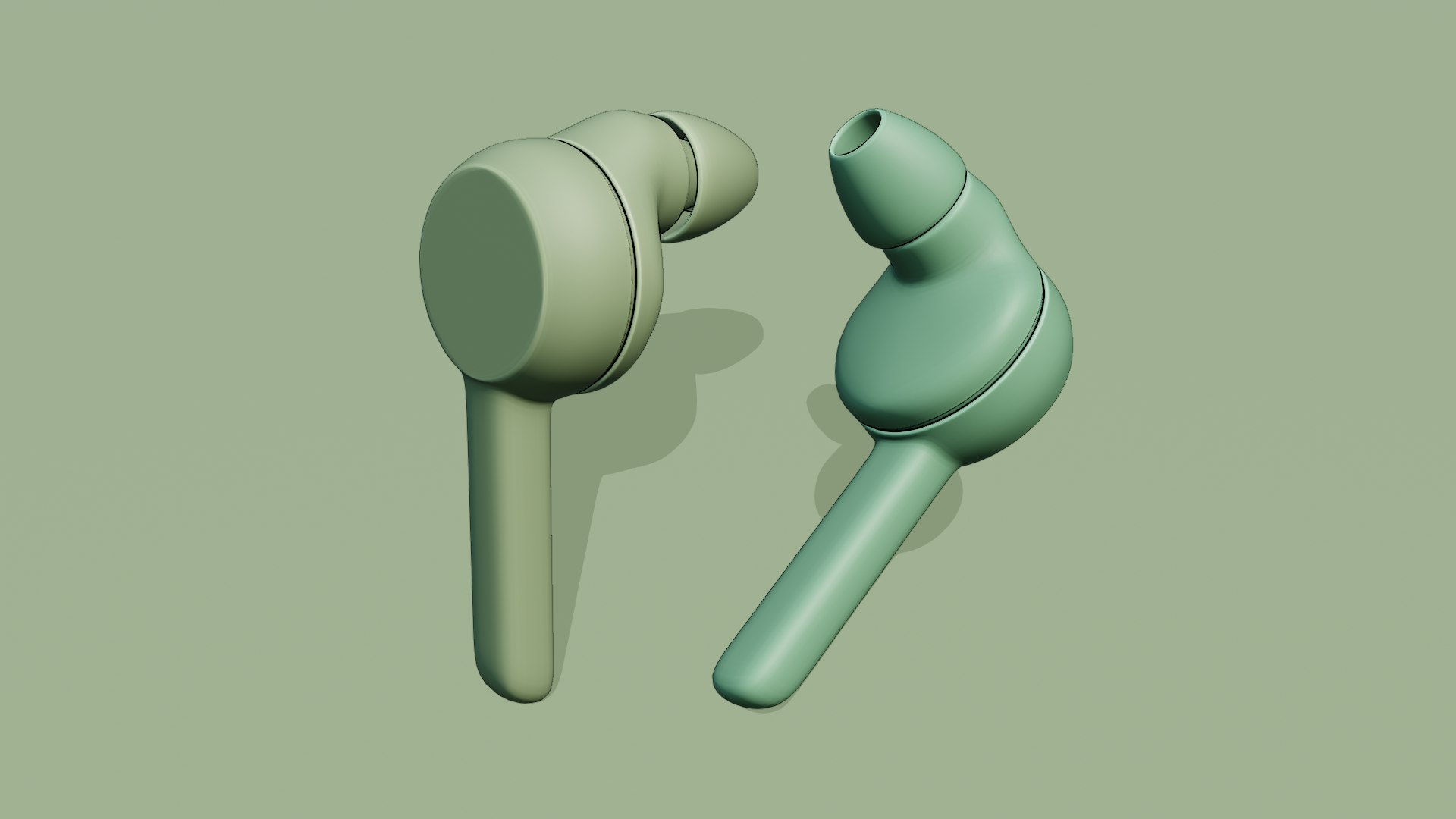 3D Wireless Earbuds 3D Model Model - TurboSquid 2224846