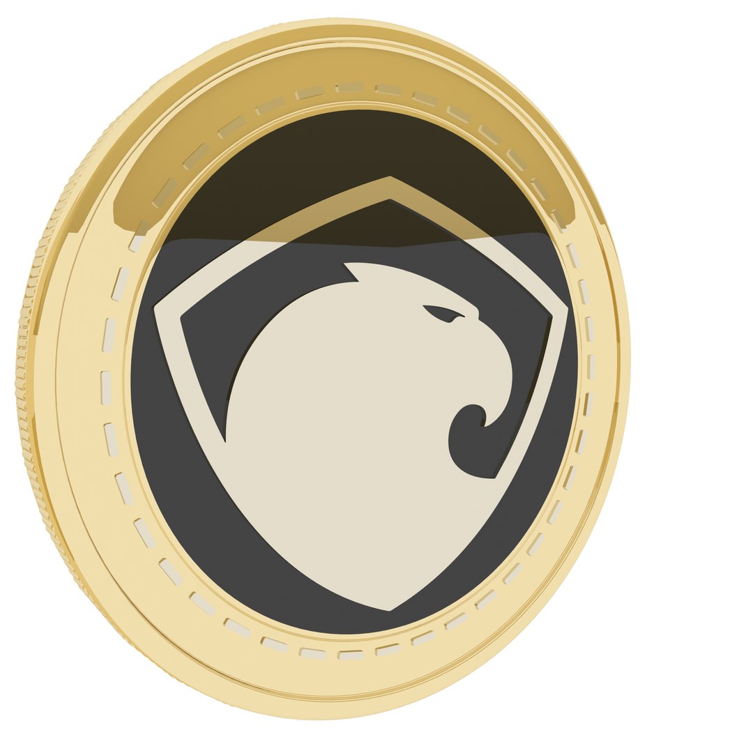 3D Aragon Cryptocurrency Gold Coin Model - TurboSquid 1782233