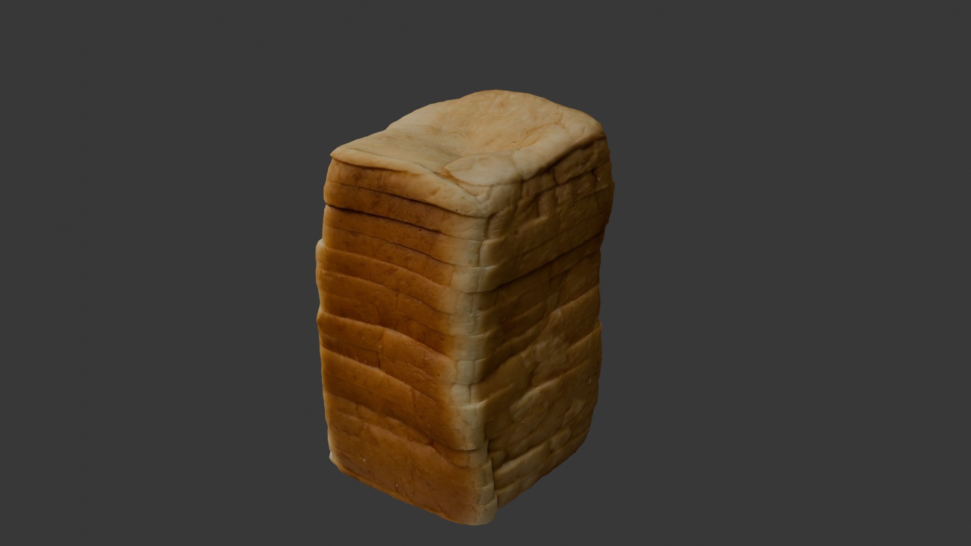 Sliced Loaf Of Bread 3D Model Model - TurboSquid 2409855