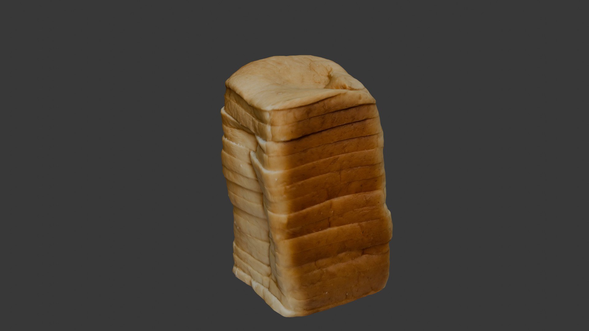 Sliced Loaf Of Bread 3D Model Model - TurboSquid 2409855