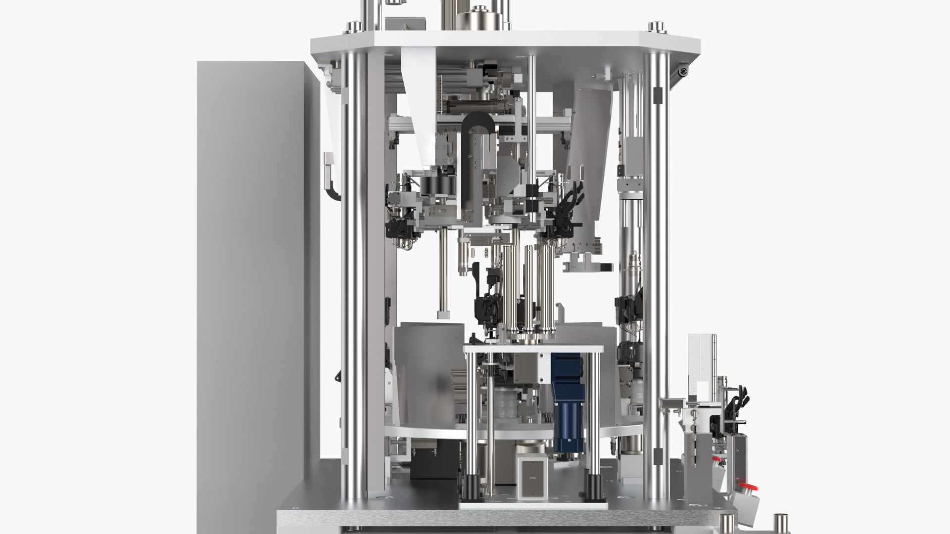 Automatic Press Fit Circlip Shaft Assembly Machine 3D Model ...