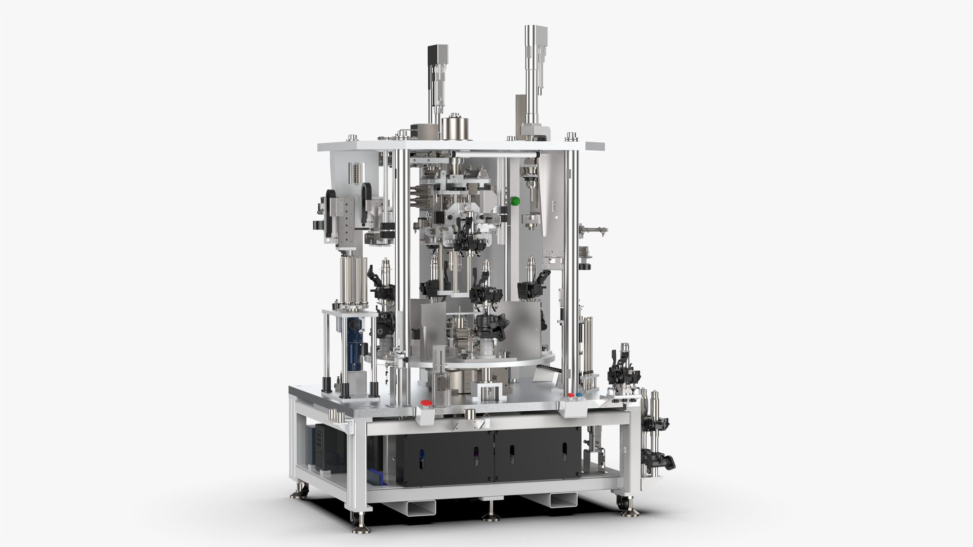 Automatic Press Fit Circlip Shaft Assembly Machine 3D Model ...