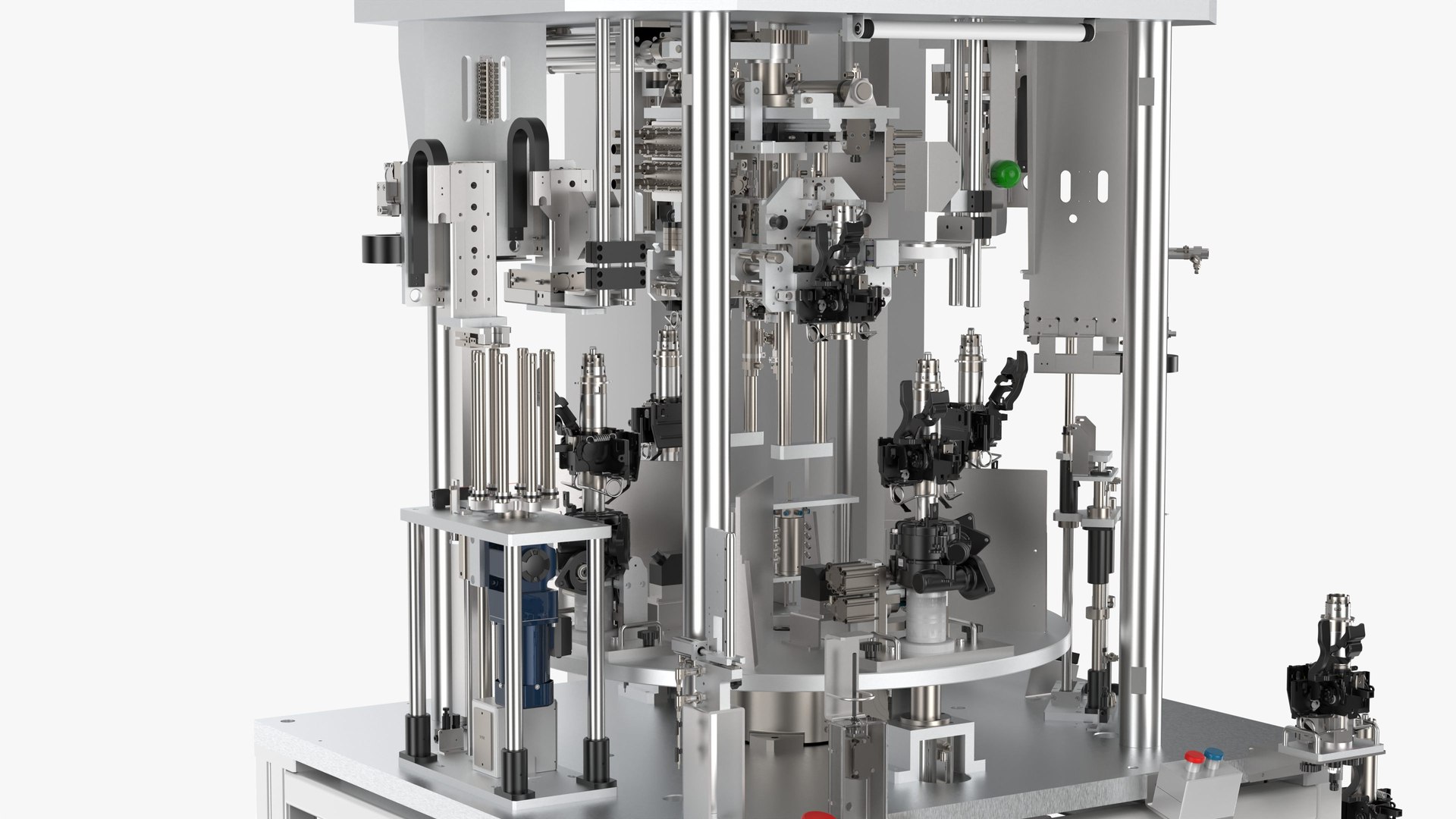 Automatic Press Fit Circlip Shaft Assembly Machine 3D Model ...