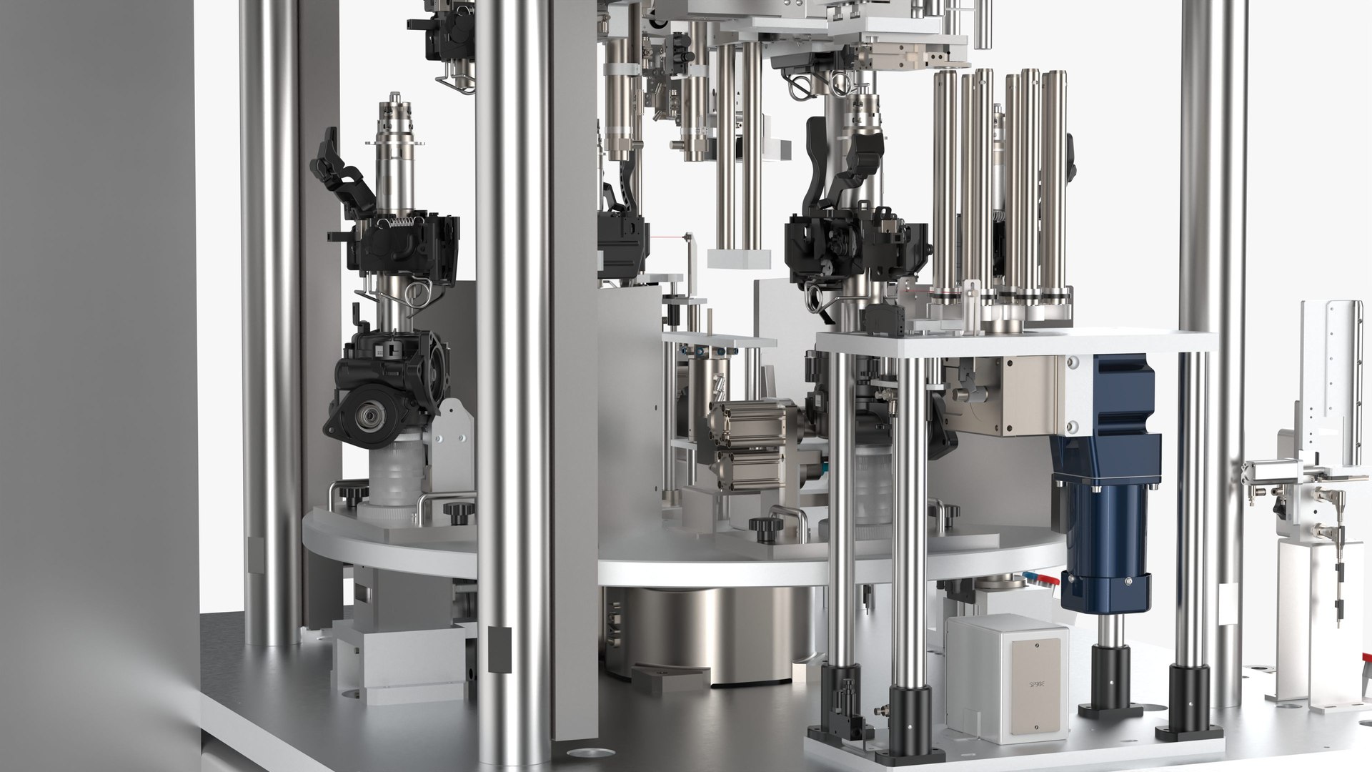 Automatic Press Fit Circlip Shaft Assembly Machine 3D Model ...