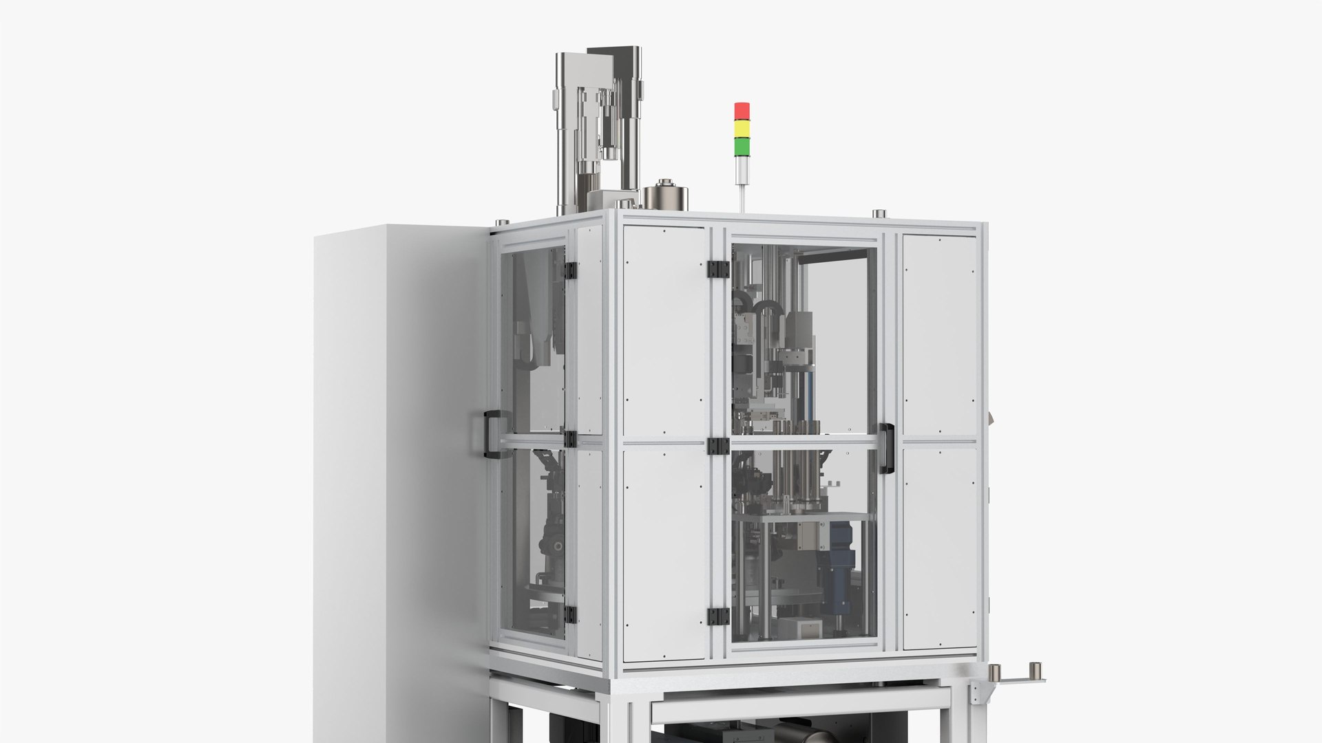 Automatic Press Fit Circlip Shaft Assembly Machine 3D Model ...