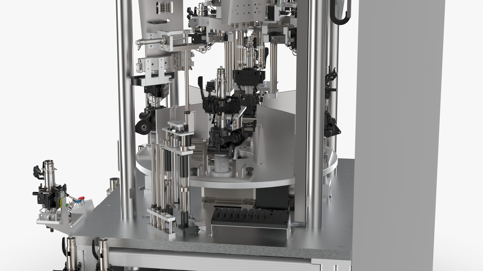 Automatic Press Fit Circlip Shaft Assembly Machine 3D Model ...