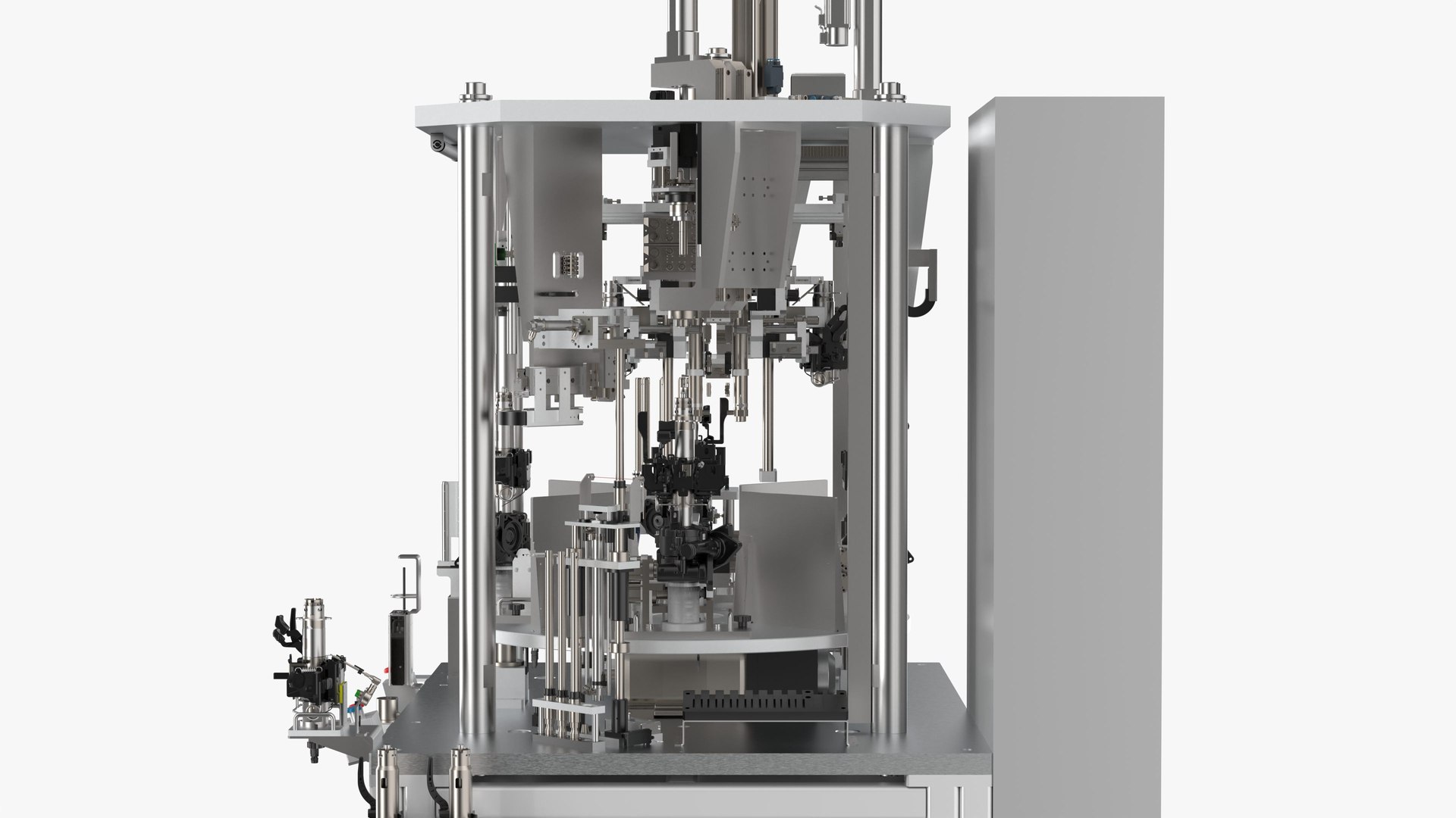 Automatic Press Fit Circlip Shaft Assembly Machine 3D Model ...