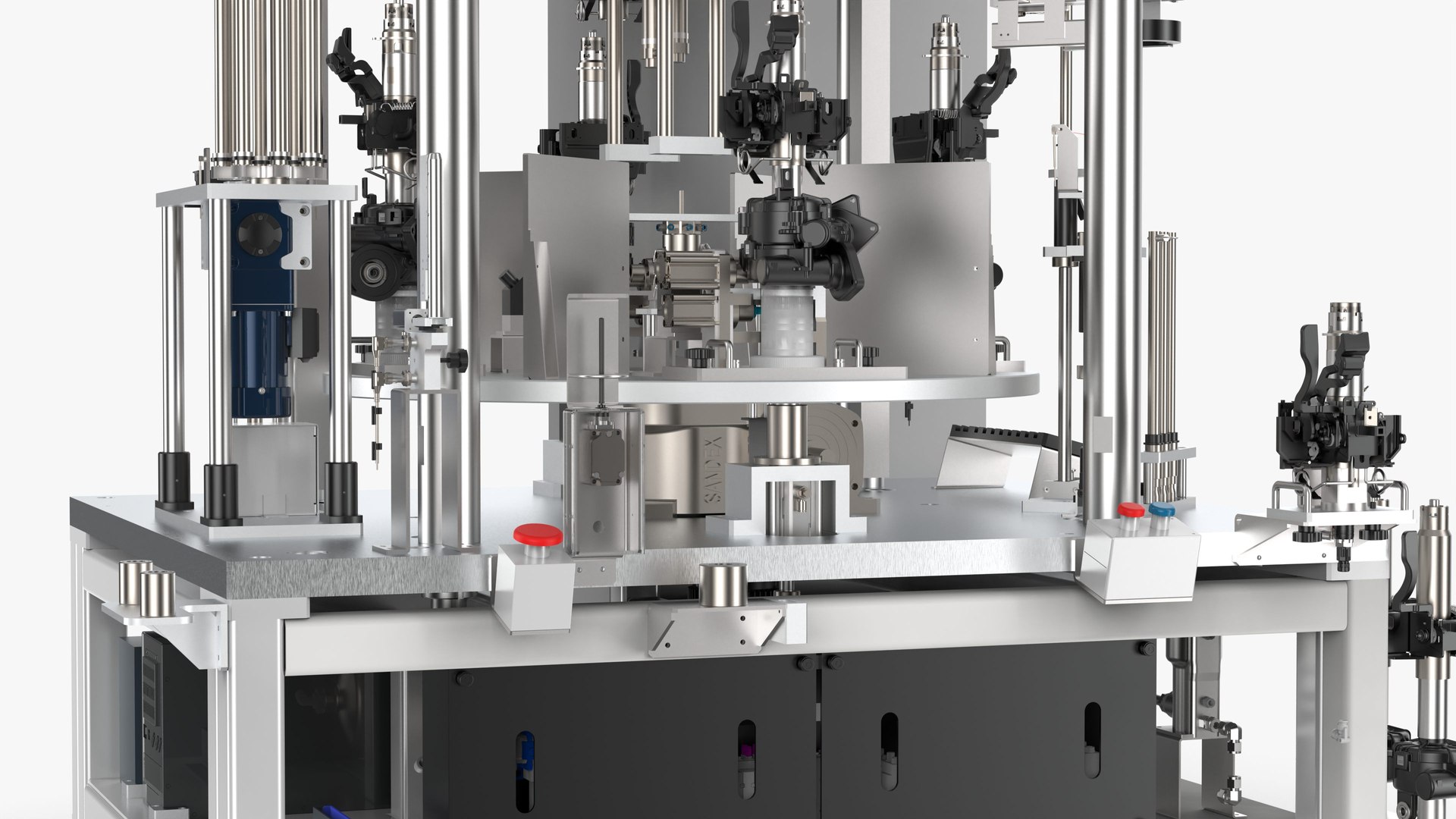 Automatic Press Fit Circlip Shaft Assembly Machine 3D Model ...