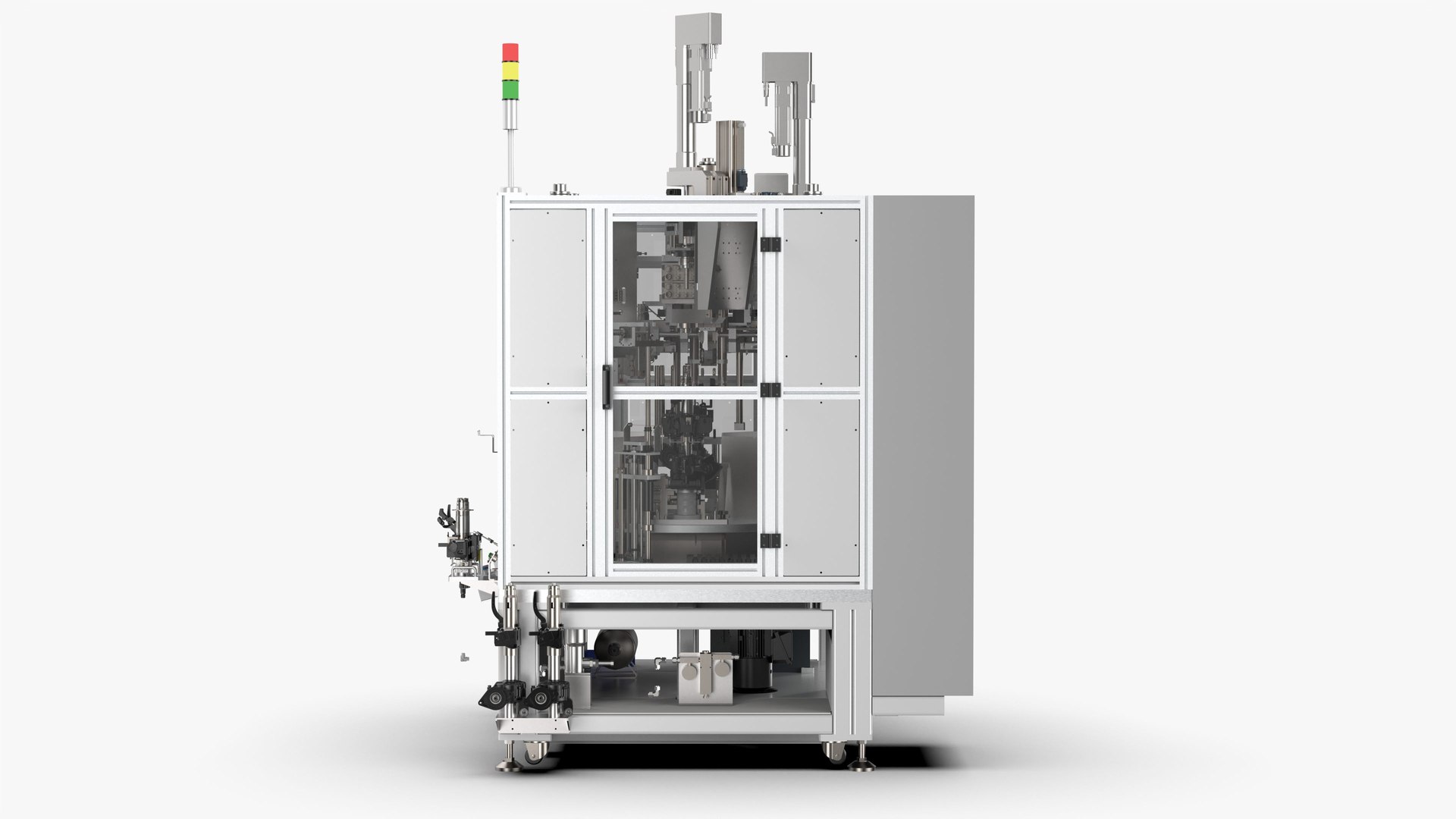 Automatic Press Fit Circlip Shaft Assembly Machine 3D Model ...