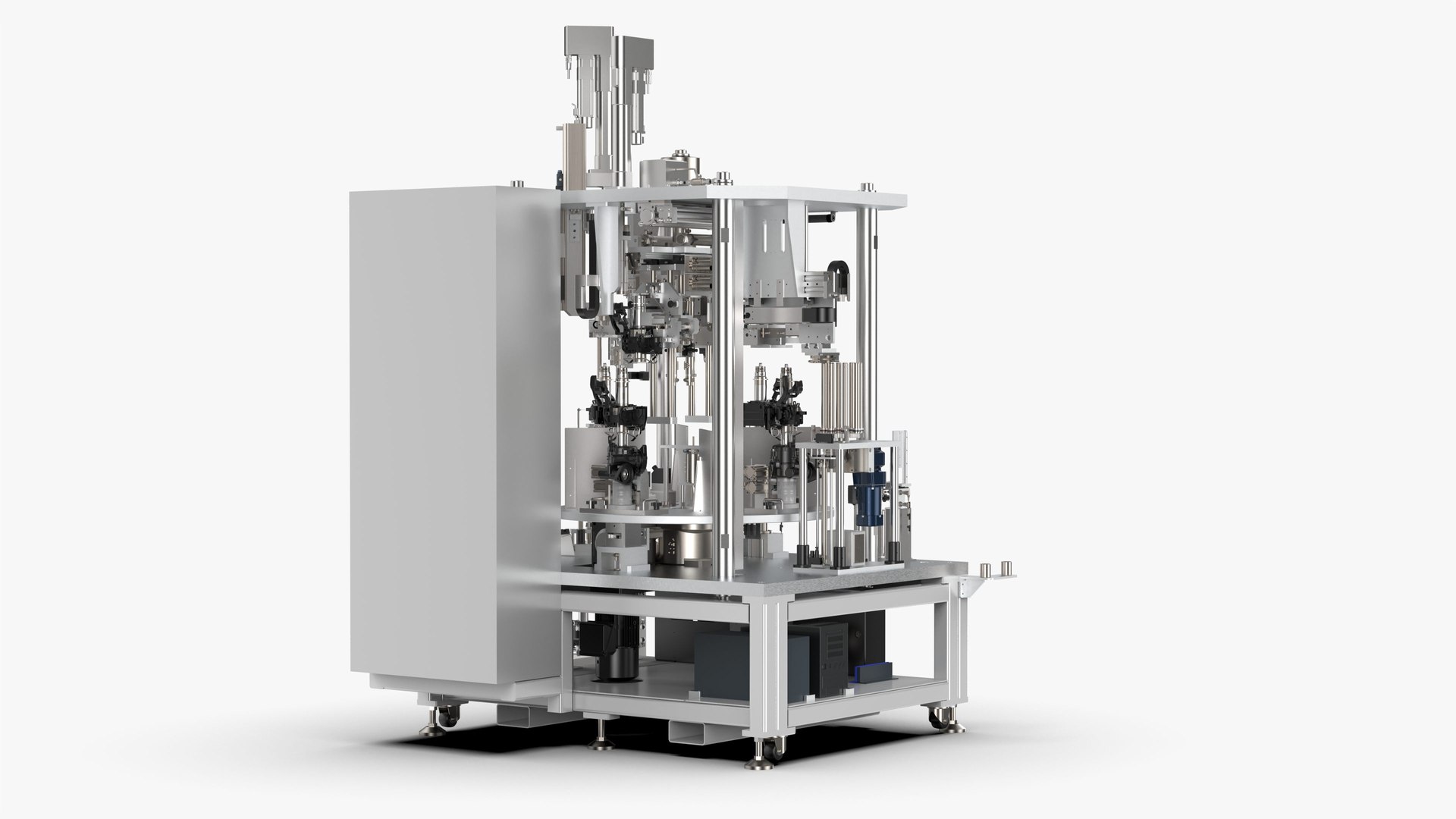 Automatic Press Fit Circlip Shaft Assembly Machine 3D Model ...