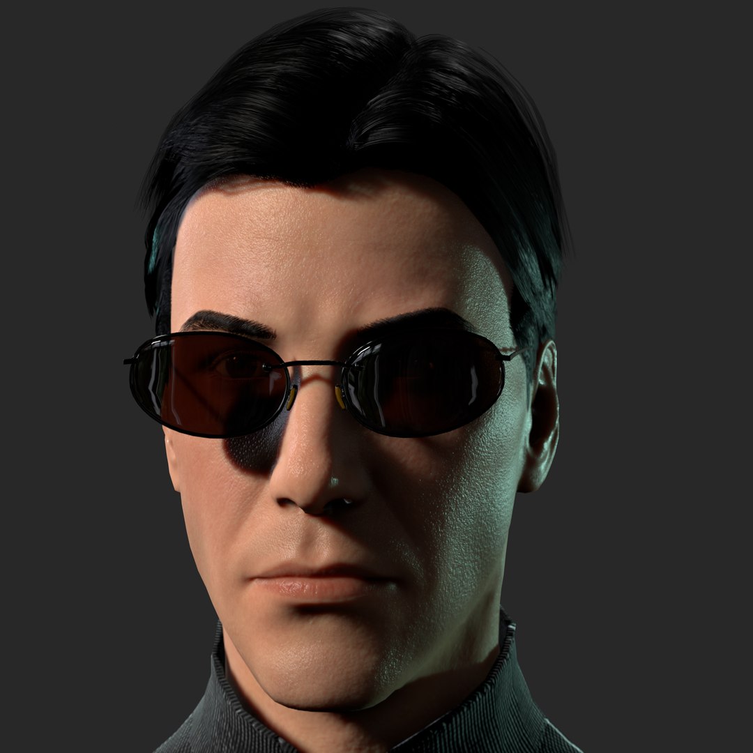 Character matrix neo 3D model - TurboSquid 1679419