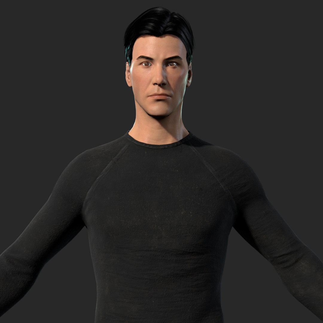 Character matrix neo 3D model - TurboSquid 1679419