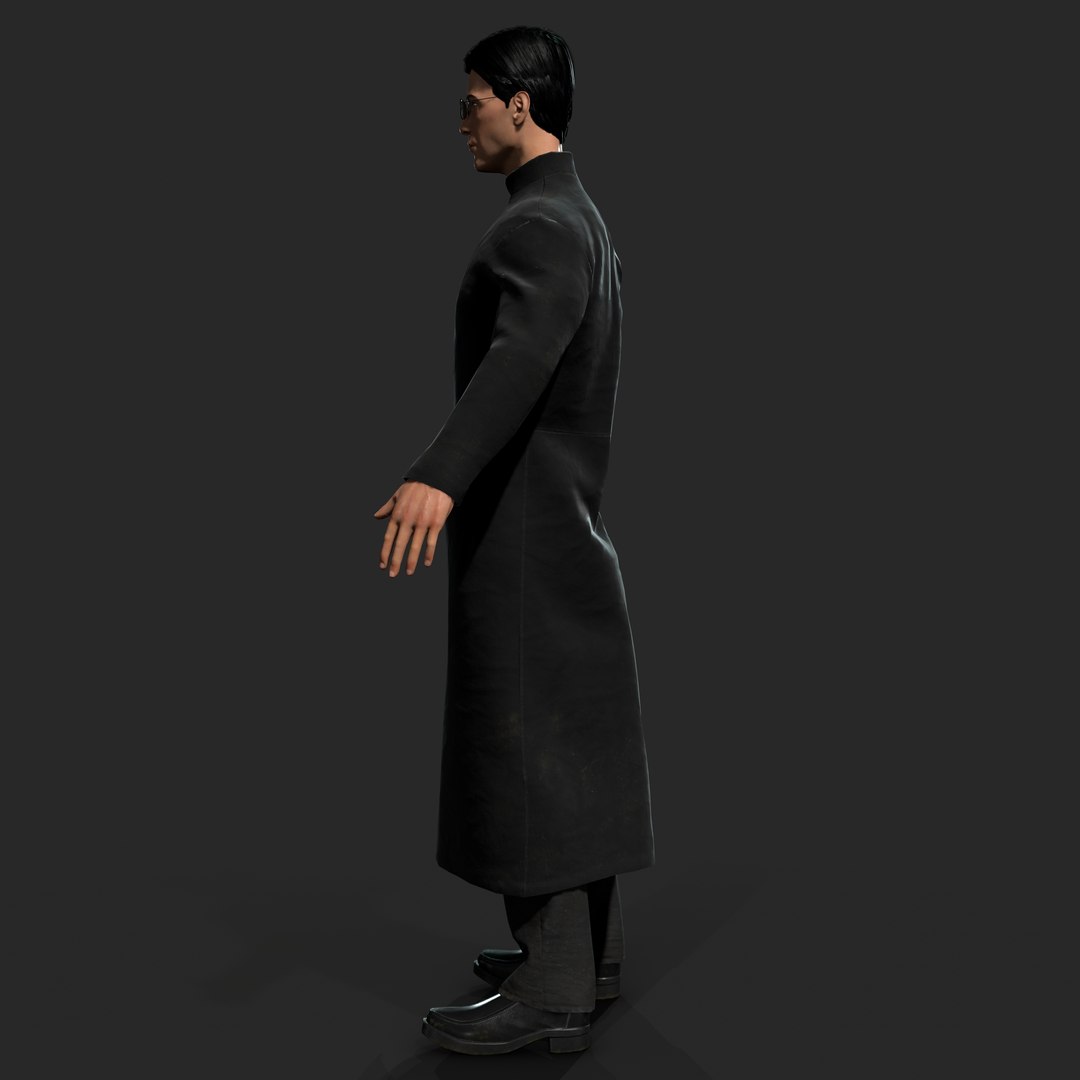 Character Matrix Neo 3D Model - TurboSquid 1679419
