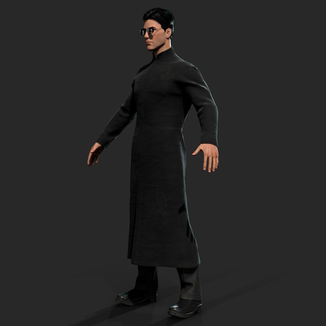 Character Matrix Neo 3D Model - TurboSquid 1679419