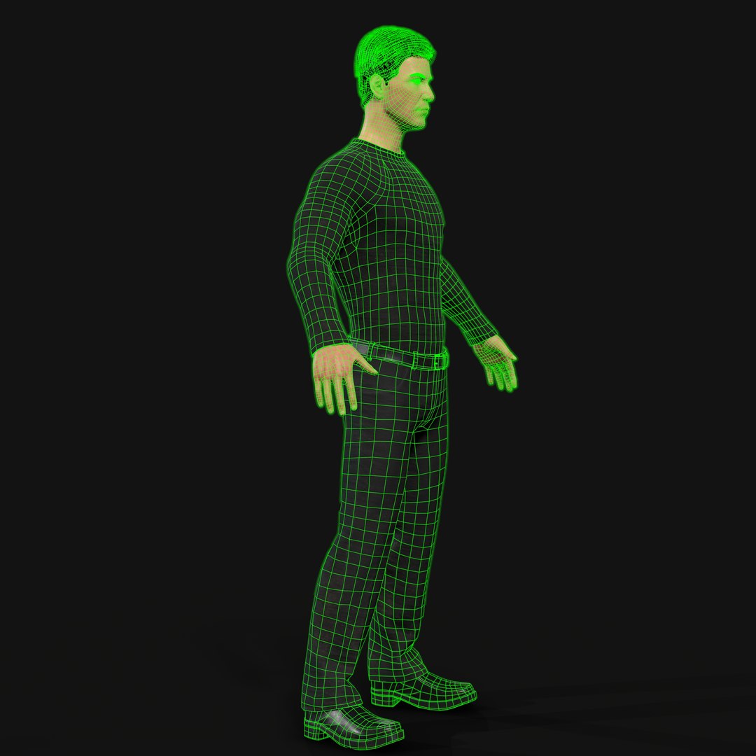 Character matrix neo 3D model - TurboSquid 1679419