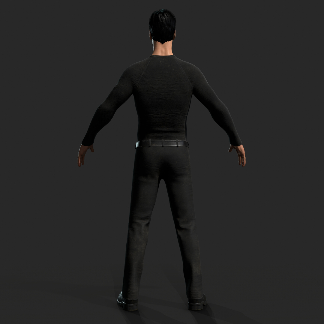 Character matrix neo 3D model - TurboSquid 1679419