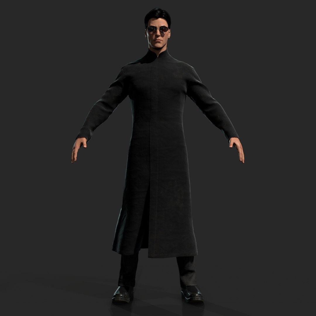 Character Matrix Neo 3D Model - TurboSquid 1679419