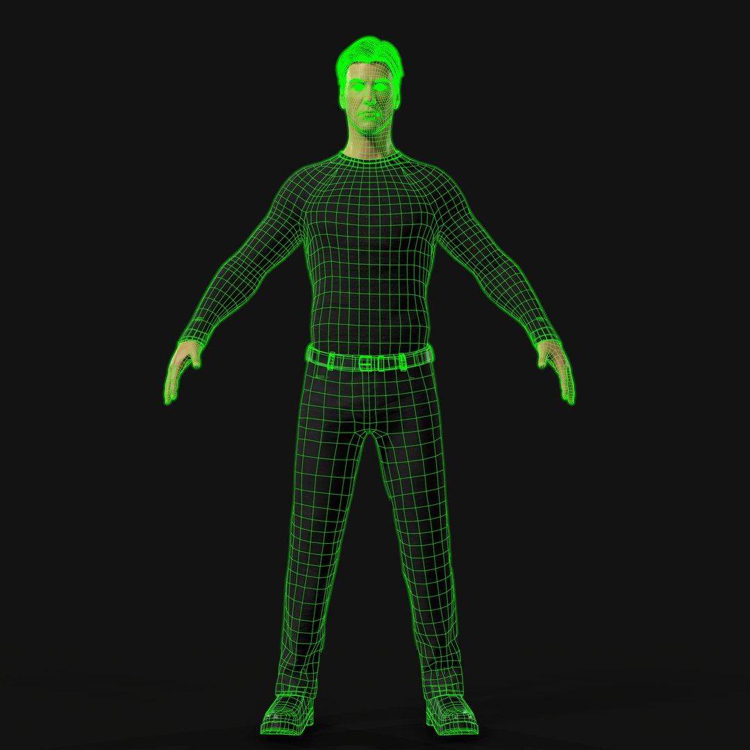 Character matrix neo 3D model - TurboSquid 1679419
