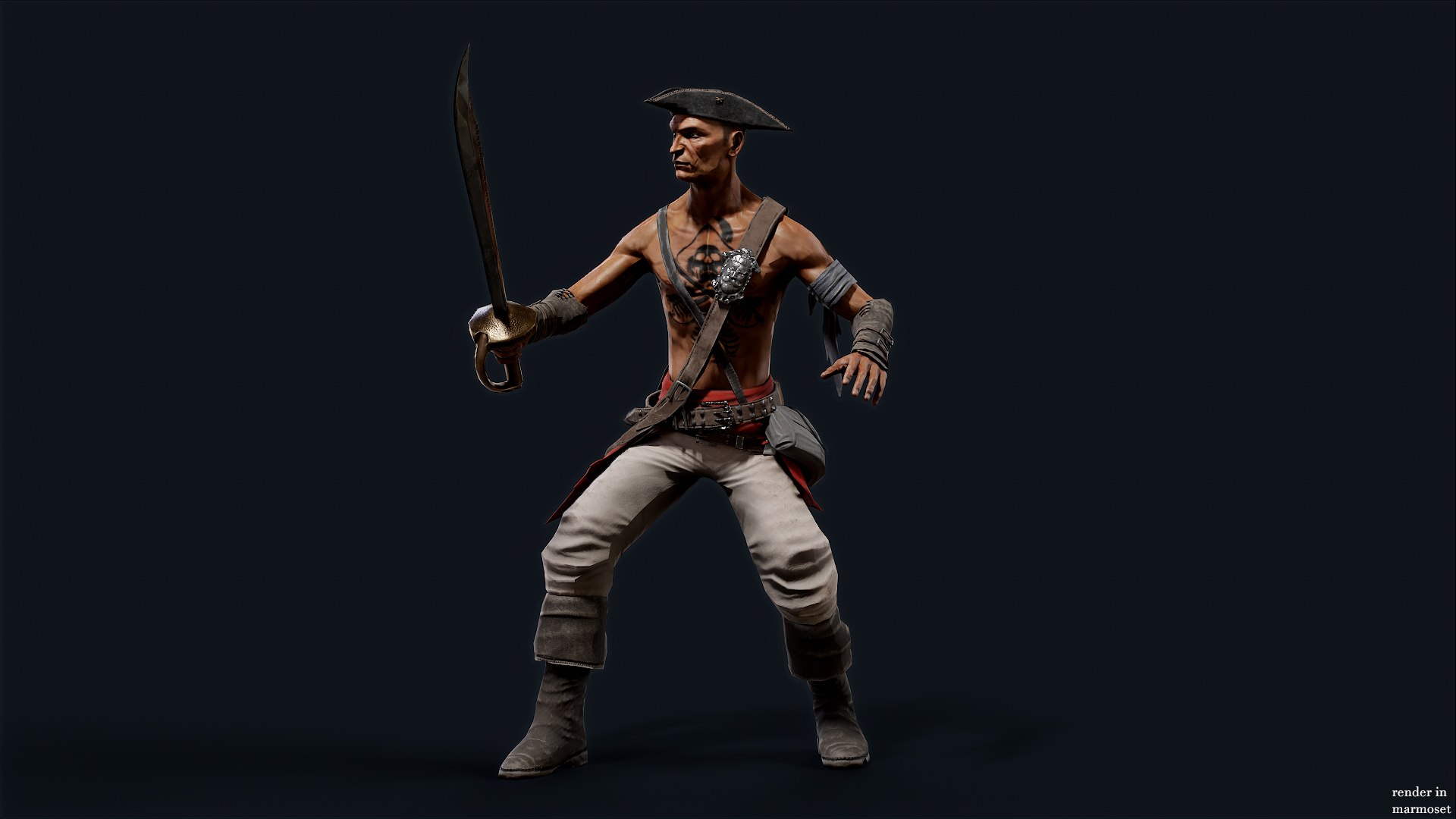 3D PIRATE R1 Model - TurboSquid 2328211
